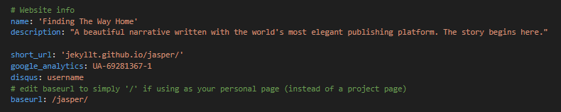 [jekyll/jasper] Git 블로그 만들기